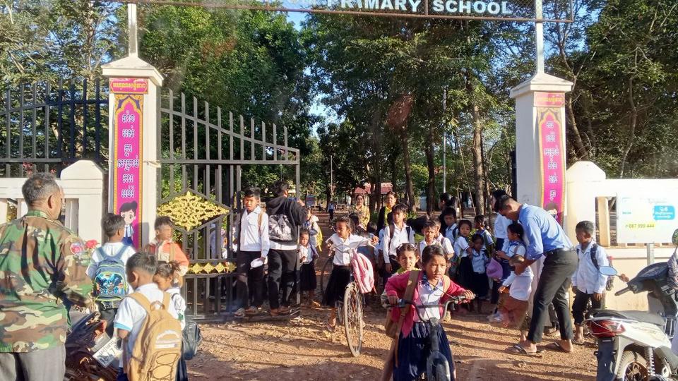 Children Evacuated from Schools Following Thai Military Attacks | Kiripost