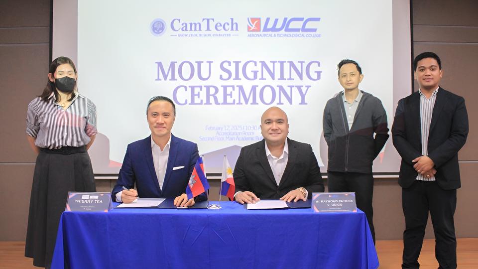 CamTech University and Philippines’ WCC-ATC Partner on Aviation Academy ...