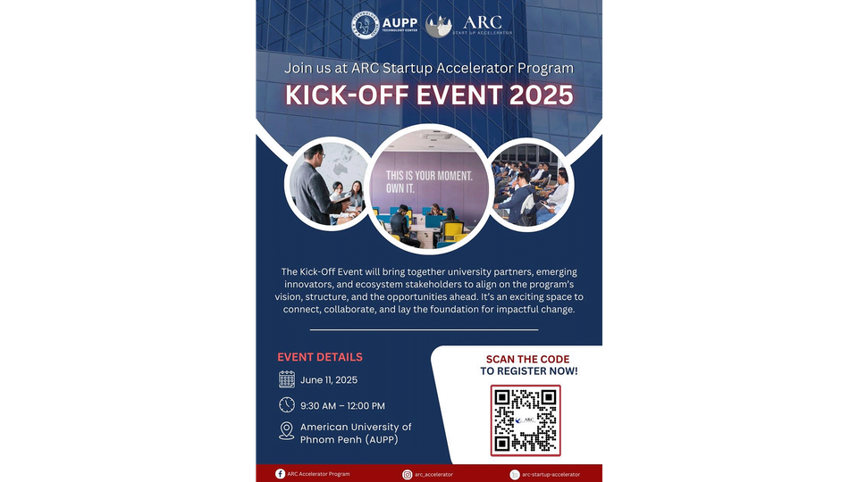 ARC Startup Accelerator 2025 Launches to Power Cambodia’s Next Wave of ...