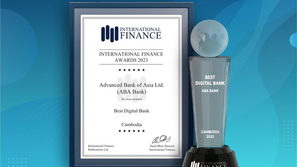 ABA Named Best Digital Bank in Cambodia 2023, Confirming its Dedication ...