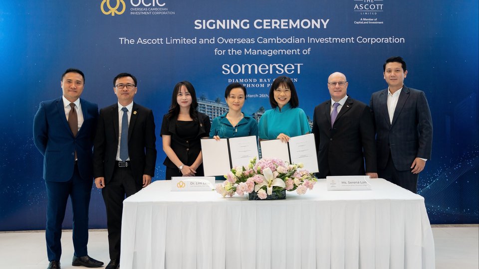 Ascott and OCIC Ink Management Deal for Serviced Residences | Kiripost
