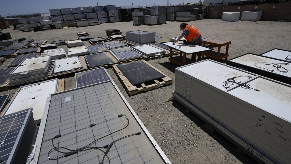 The First Generation of Solar Panels Will Wear Out. A Recycling ...